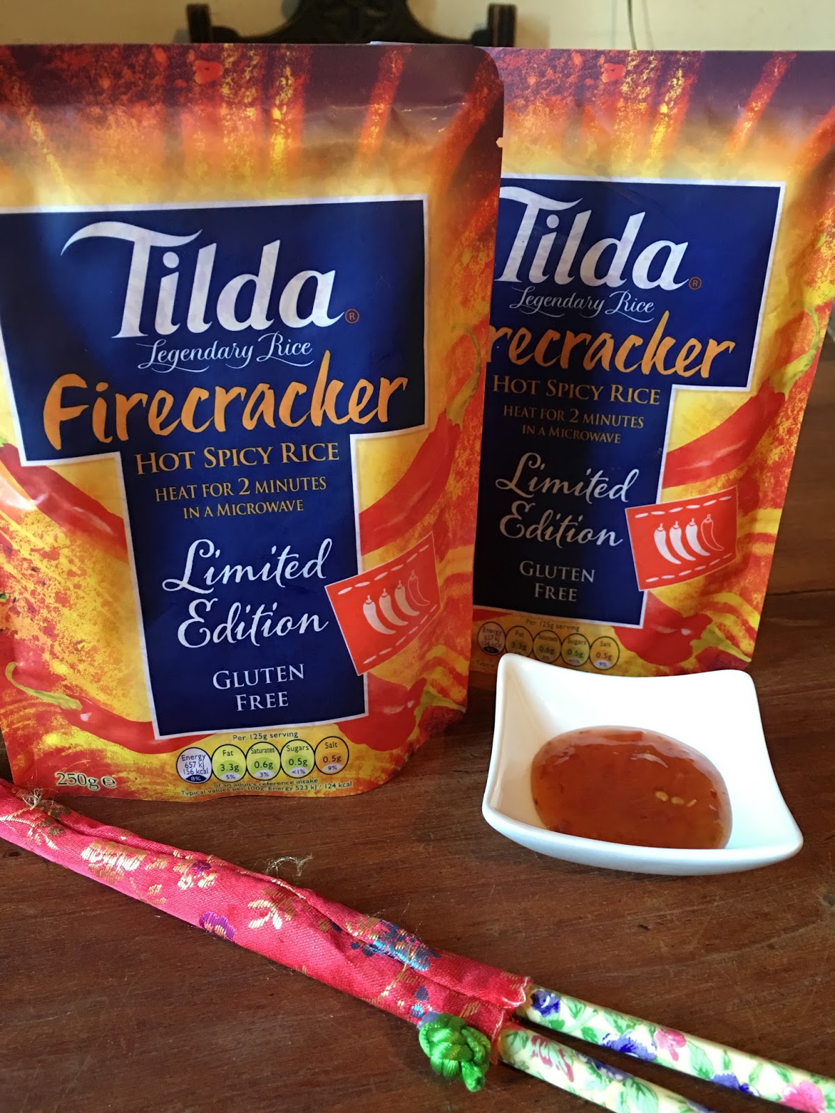 Celebrate Chinese New Year-sweet chilli salmon with Tilda Firecracker ...