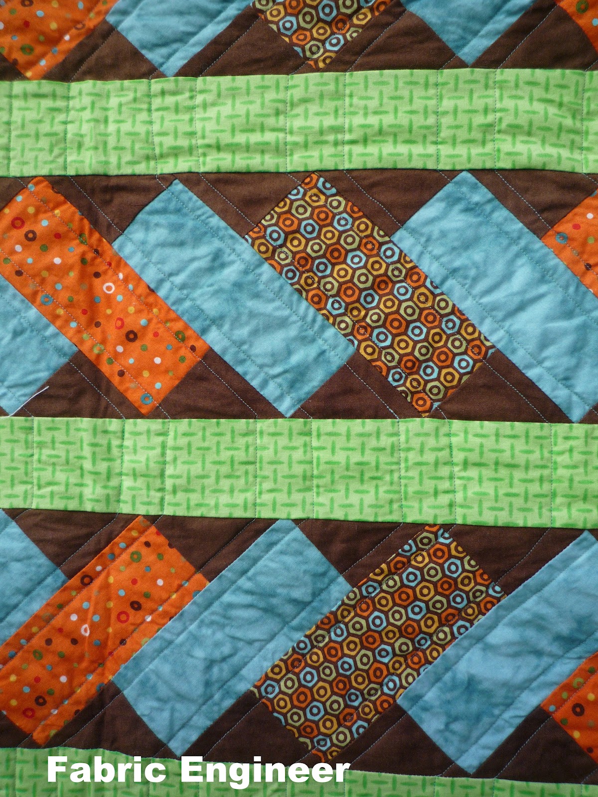 Fabric Engineer: Quilt 11: finished!