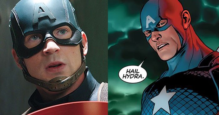 Bagacêra's: HAIL HYDRA! CAPITÃO AMÉRICA FALSIANE?!