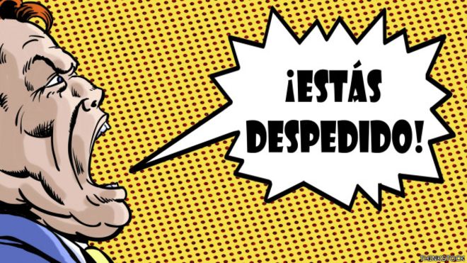 Ing Ramiro Díaz: “¡Estás despedido!”