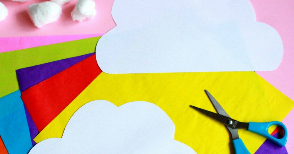 Learning and Exploring Through Play: Rainbow Streamer Craft