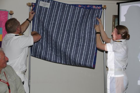 Aussie Hero Quilts (and laundry bags): Oh What a Night! The HMAS Harman ...