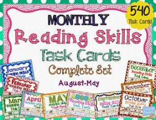 Task Card Corner: Literacy Task Cards
