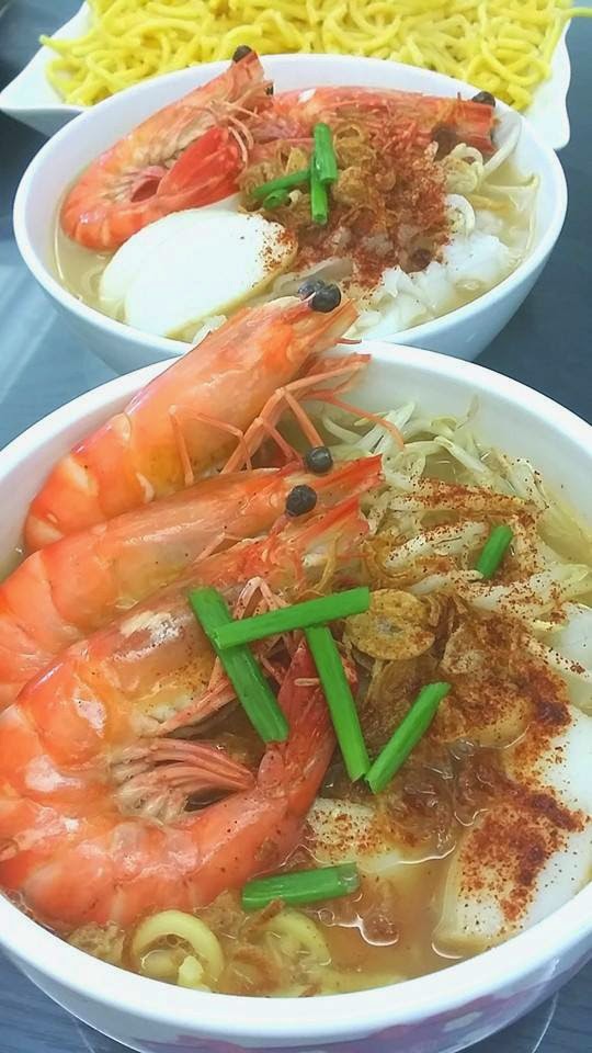 Kymn Kitchen: Home made prawns mee soup Hae Mee (虾面汤)