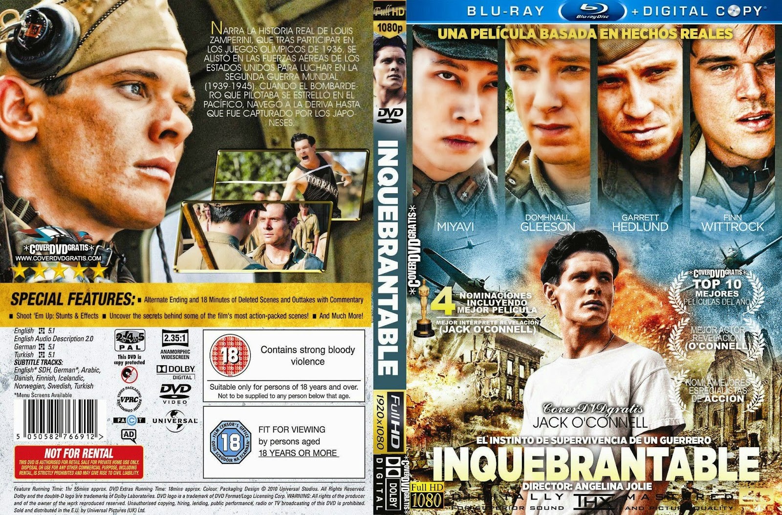 ESTRENOS EN BLU RAY: INQUEBRANTABLE