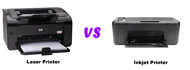 All Round Experts: Difference between Laser and Inkjet Printers