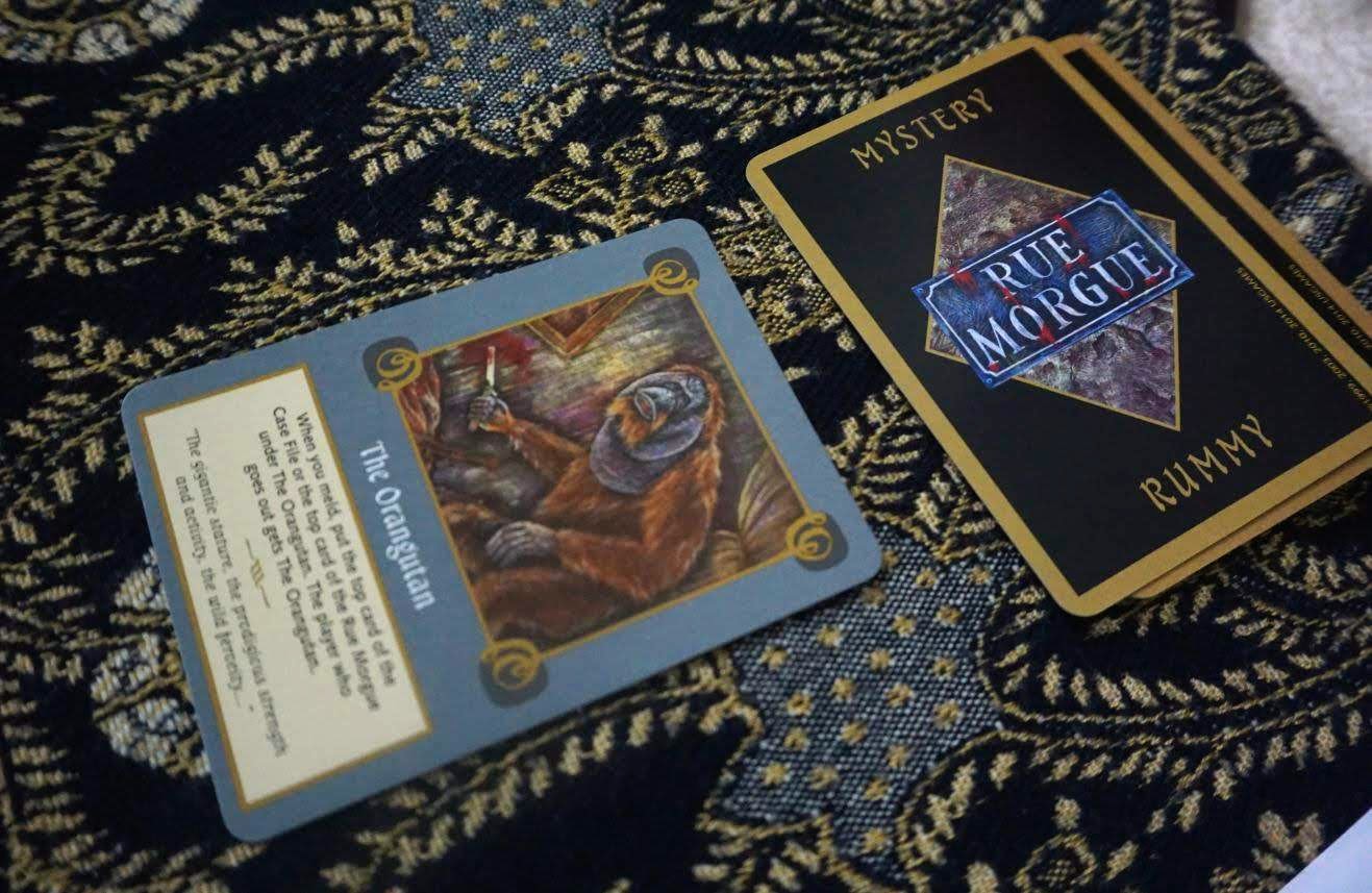 Hiew's Boardgame Blog: Mystery Rummy: Murders in the Rue Morgue