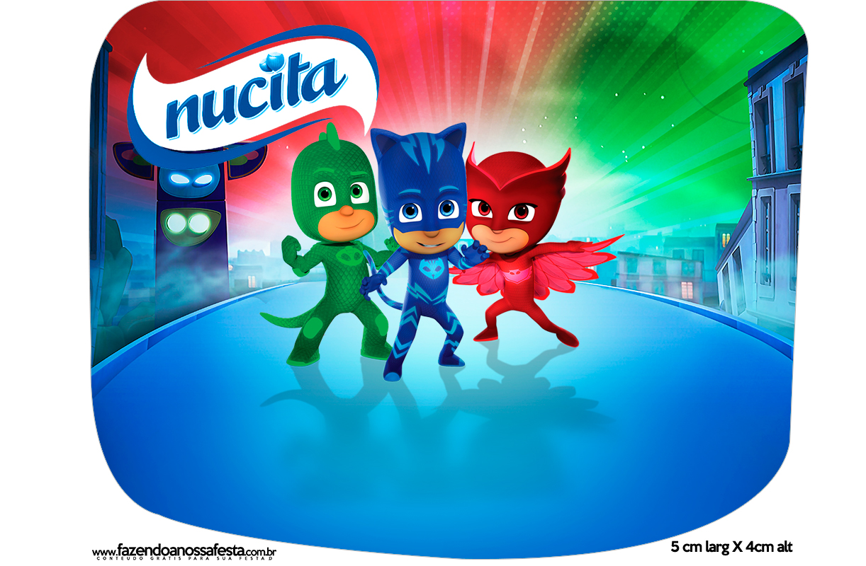 PJ Masks: Free Printable Candy Bar Labels. - Oh My Fiesta! in english