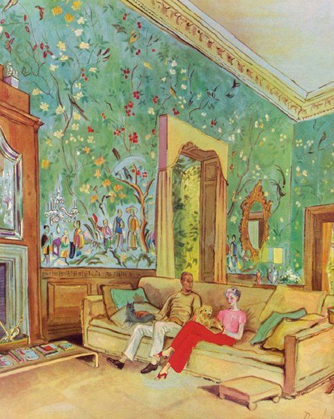 Twirling Clare: Cecil Beaton Illustrations