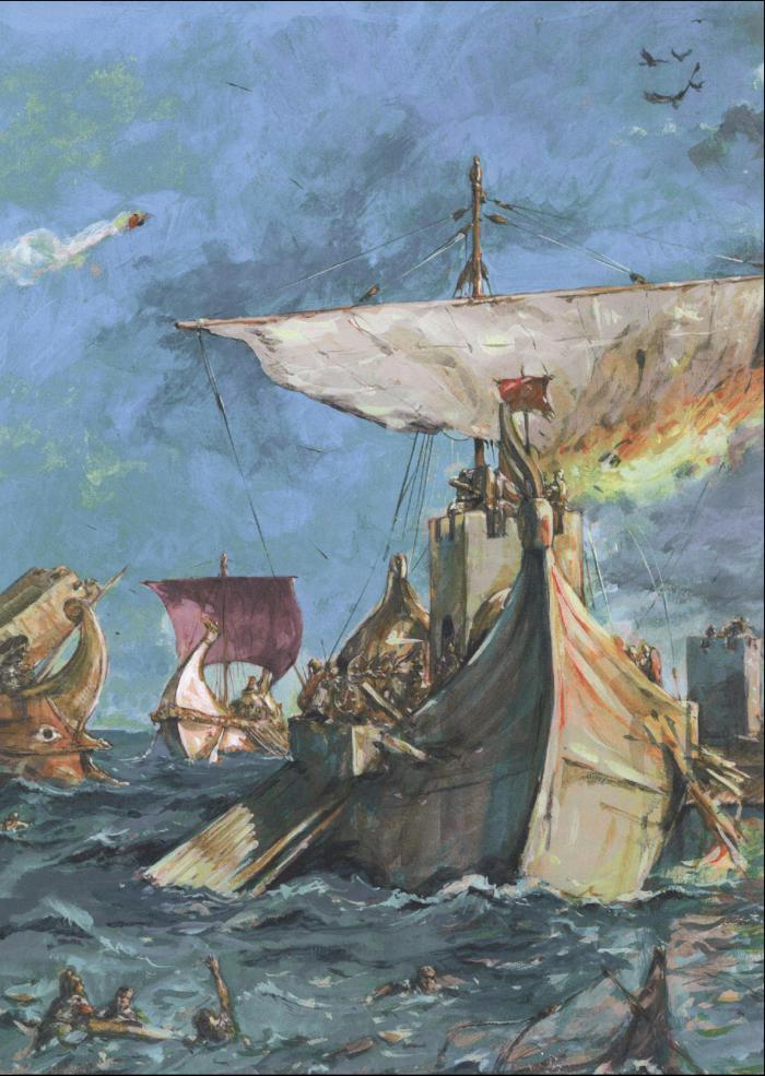 imágeneshistóricas.blogspot.es: Actium 31 BC Downfall of Antony and ...