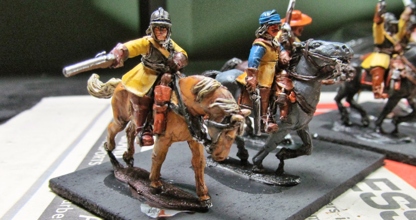 Toy Soldiers and Dining Room Battles: Perry Miniatures ECW Cavalry WIP #2