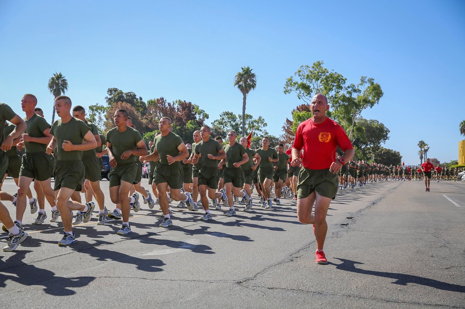 Jeremiah's Journey to Marine - Semper Fi: Moto Run - Photos (October 1)