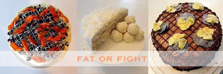 Fat or Fight: Decorating cakes at LaChoclatier