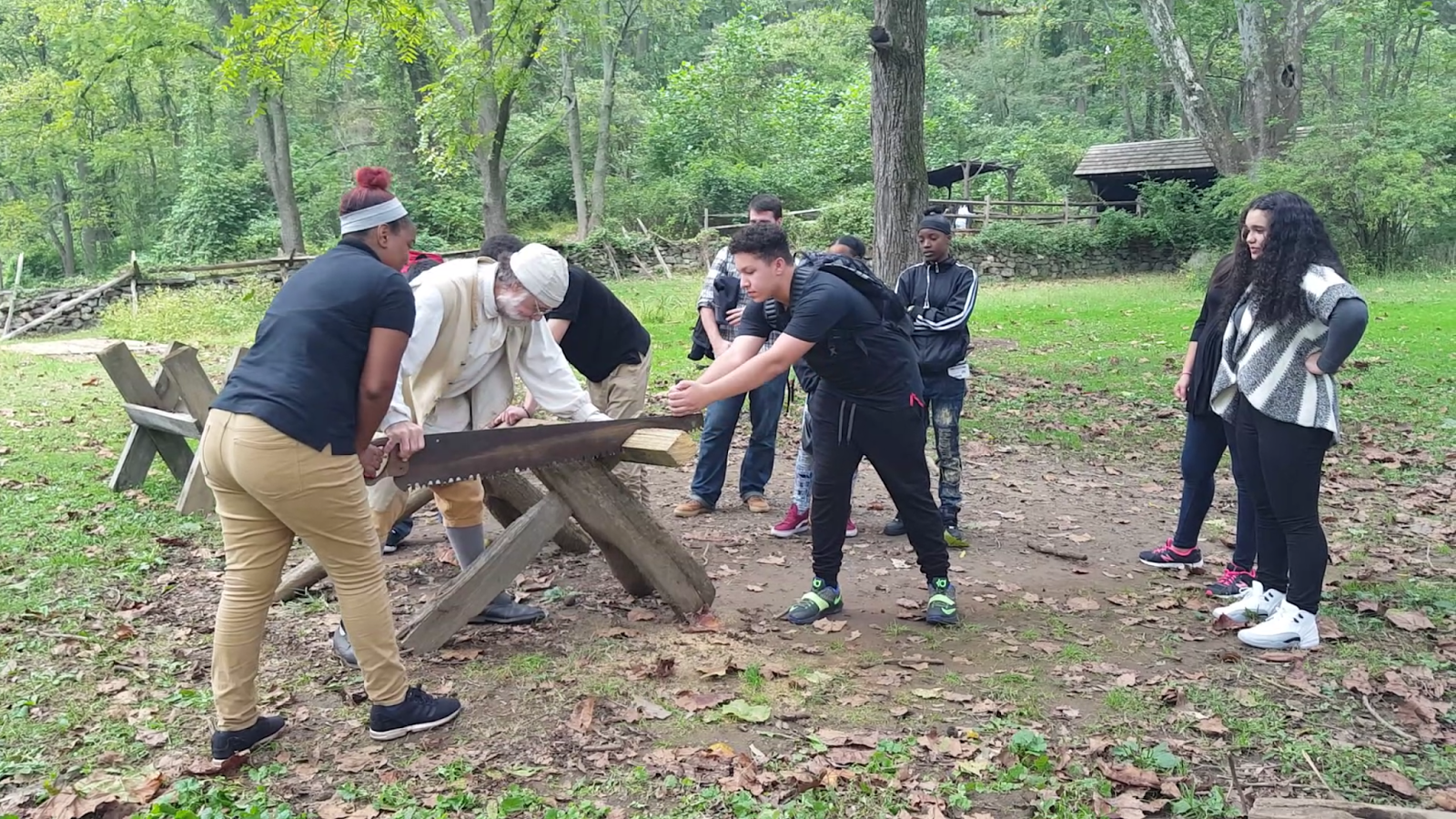 Colonial Pennsylvania Plantation field trip