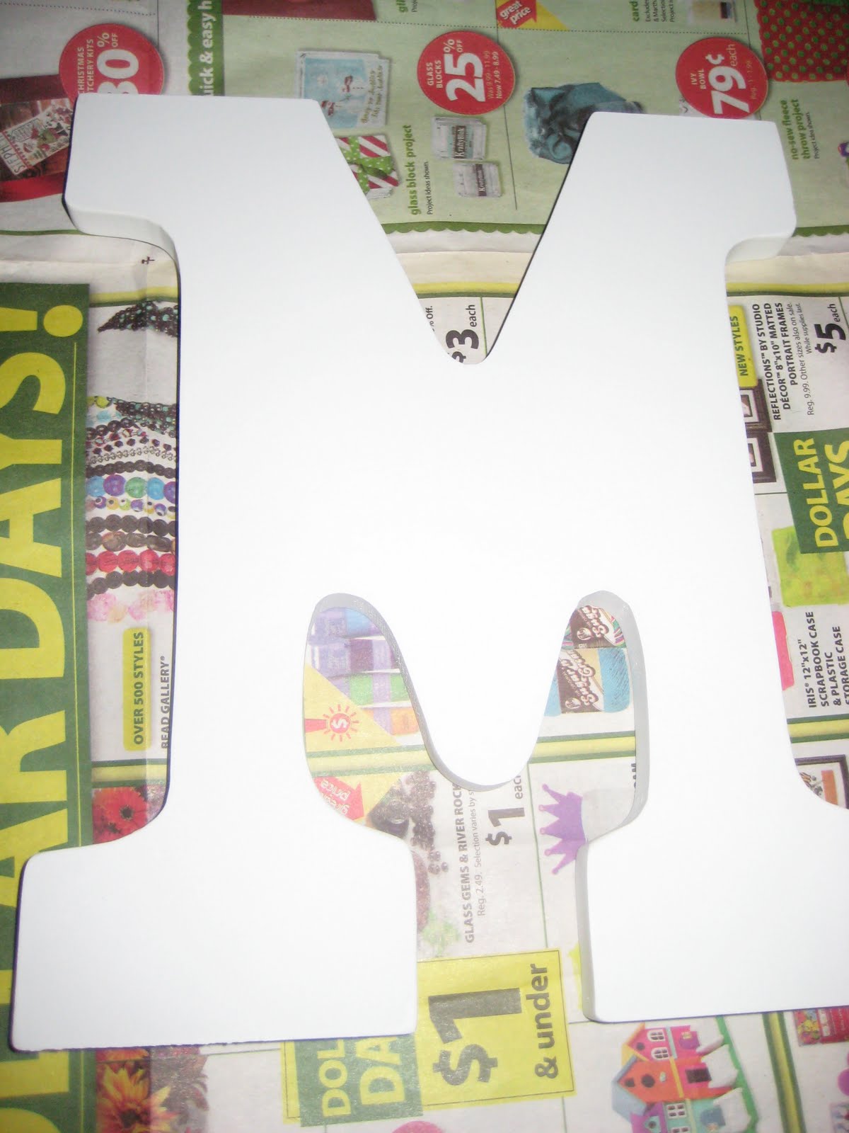 Eclectic bazaar: Zinc Letters DIY