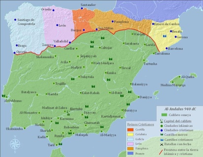 antrophistoria: Territorio de al-Ándalus (IV): la división geográfica ...