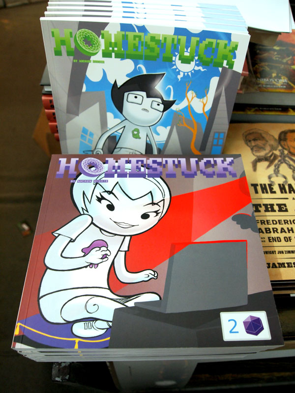 Now In Stock: HOMESTUCK Book 1 and Book 2 | The Beguiling Books & Art