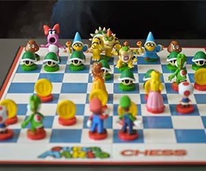 The Nerdy Gentlemen: Nerdy: Super Mario Chess Board