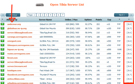 Hower Up: Tutorial: Jogando Ot Server