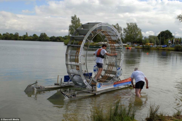 Pix Grove: Tredalo - Human Powered Hamster Wheel
