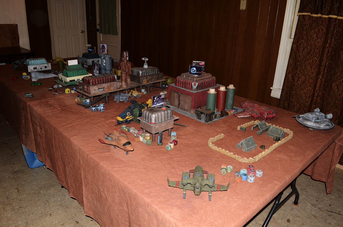 Nate Miller's Tabletop Games: Battle of Station 42 in progress! (The ...