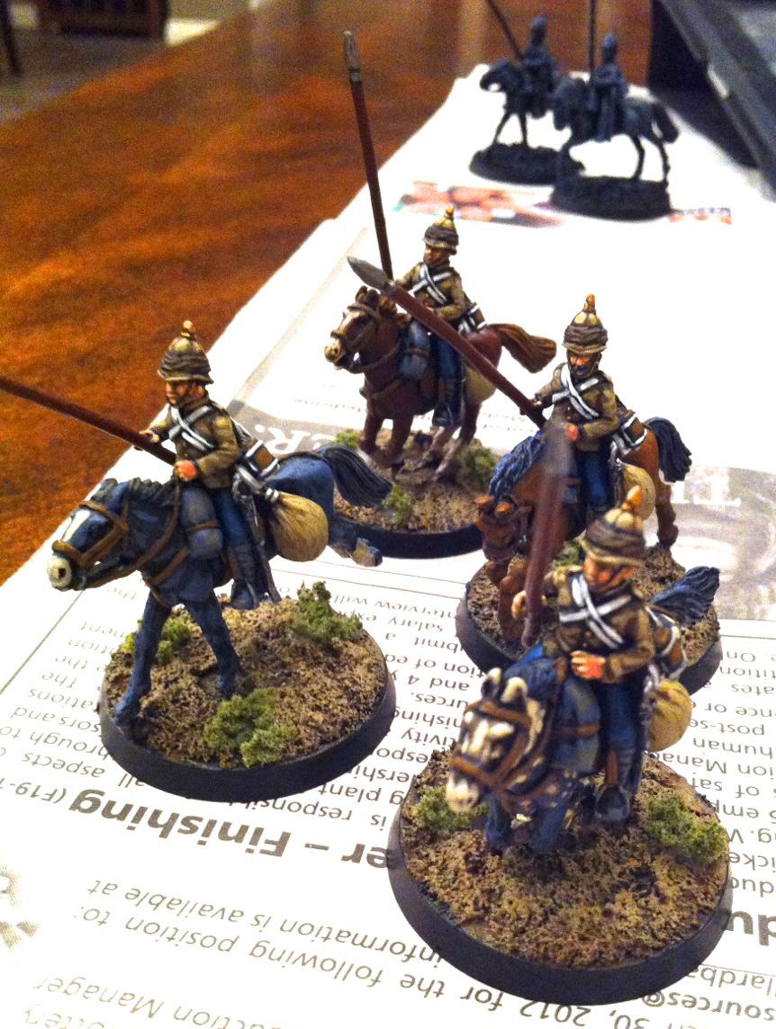Analogue Hobbies: From Greg: 28mm Colonial British Cavalry, 10th ...