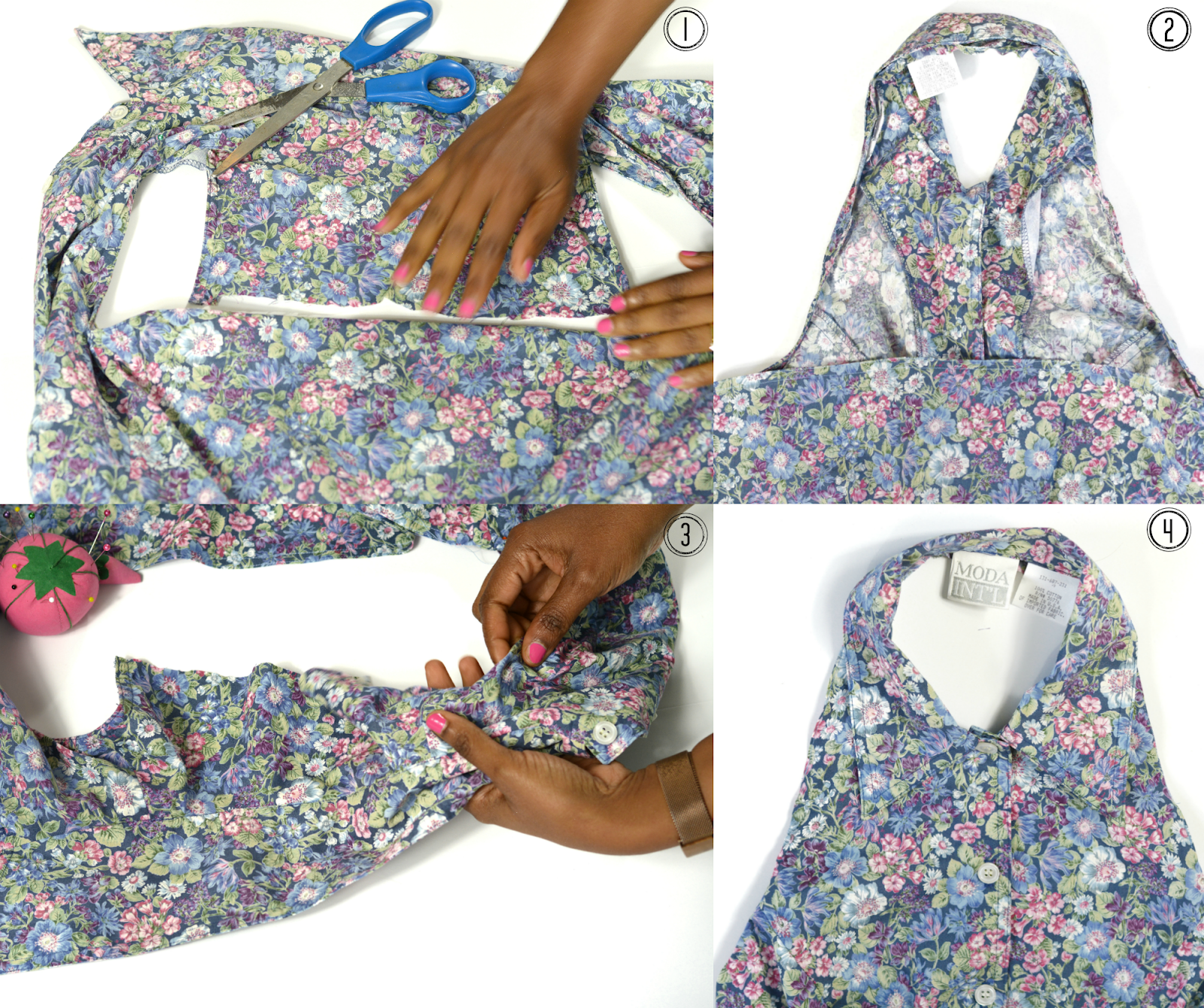 How to Upsize A Shirt Dress | Thriftanista in the City