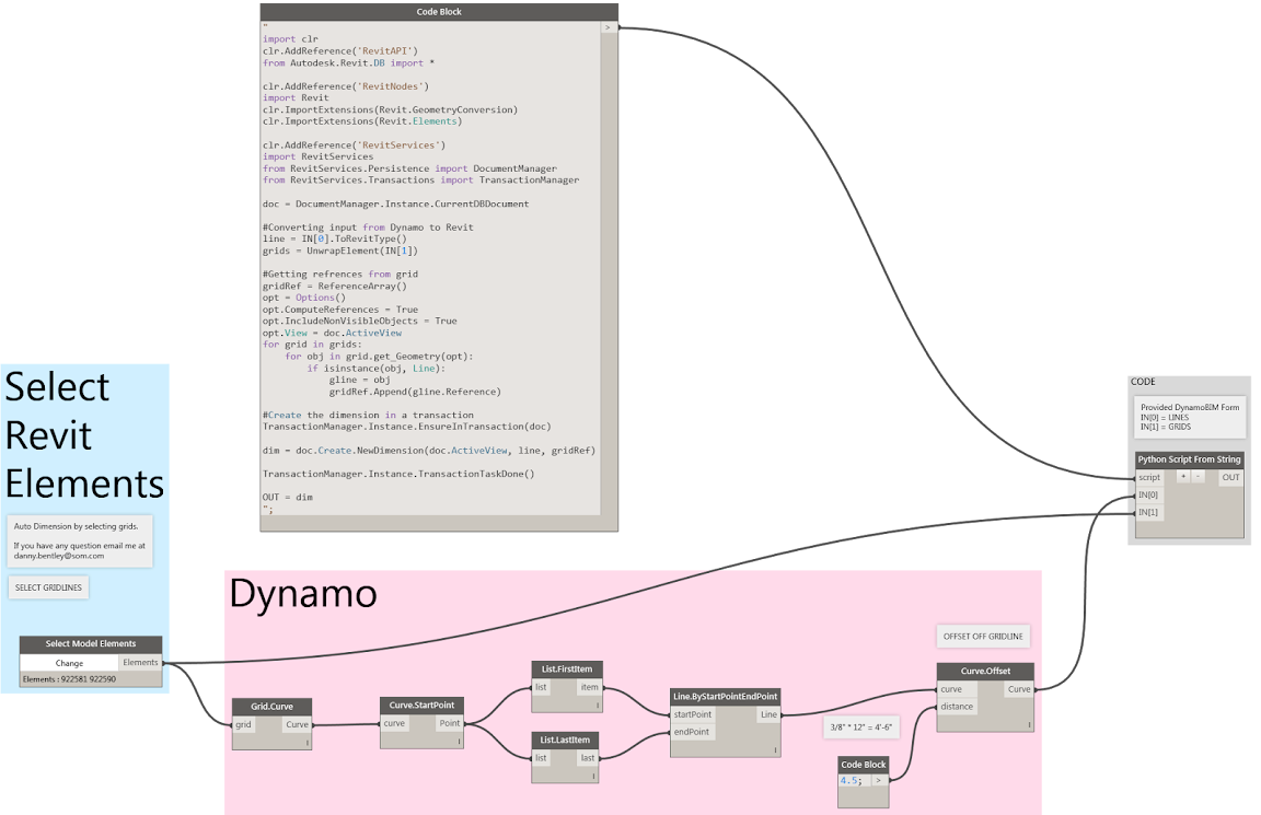 Bentley's Revit API & Dynamo