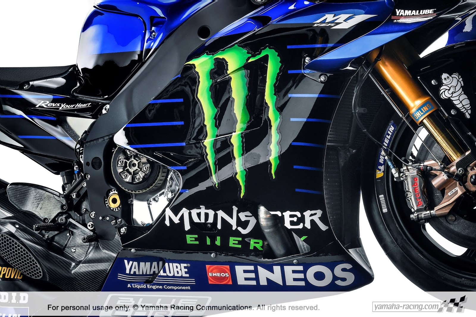 Racing Cafè: Yamaha YZR-M1 Team Monster Energy Yamaha MotoGP 2019