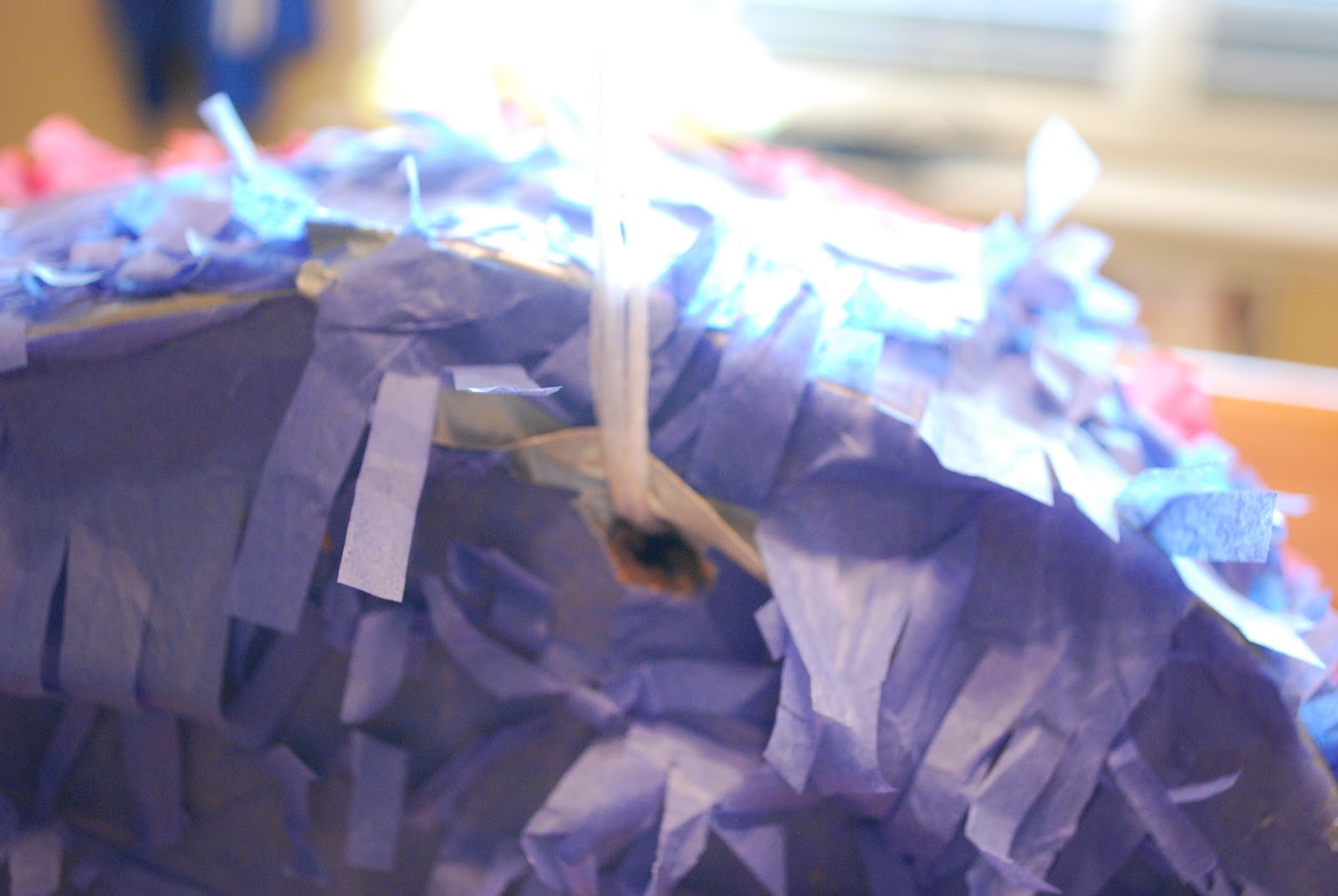 Sunshine and a Summer Breeze: DIY Captain America Shield Pinata