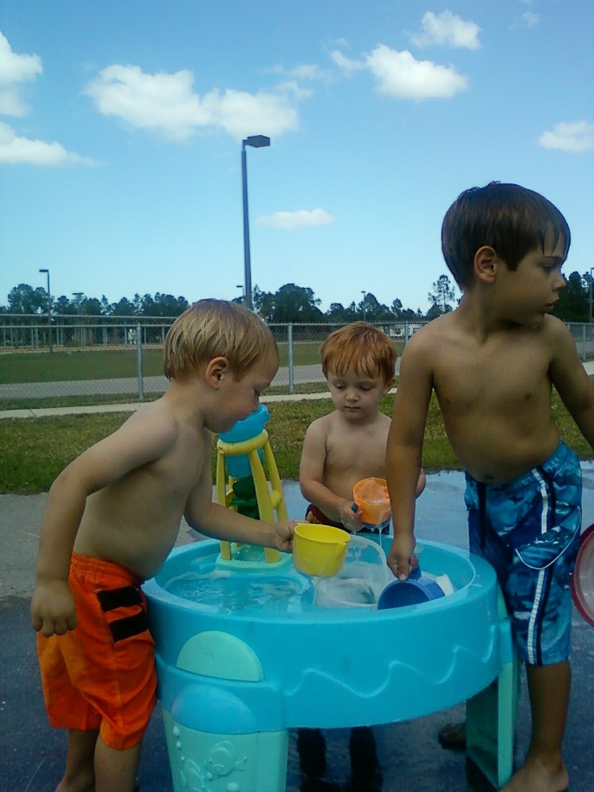 Little Blessings Daycare & Early Learning Center: Water Play