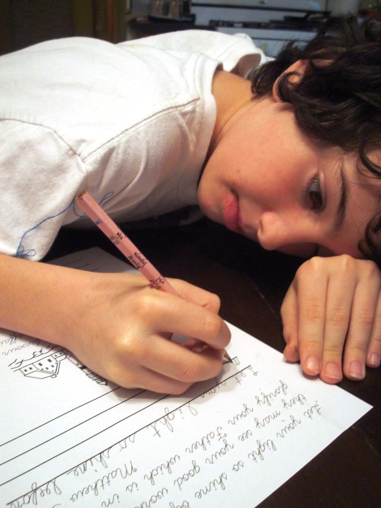 Training Happy Hearts: Copywork Made Easy for Children and Mom!