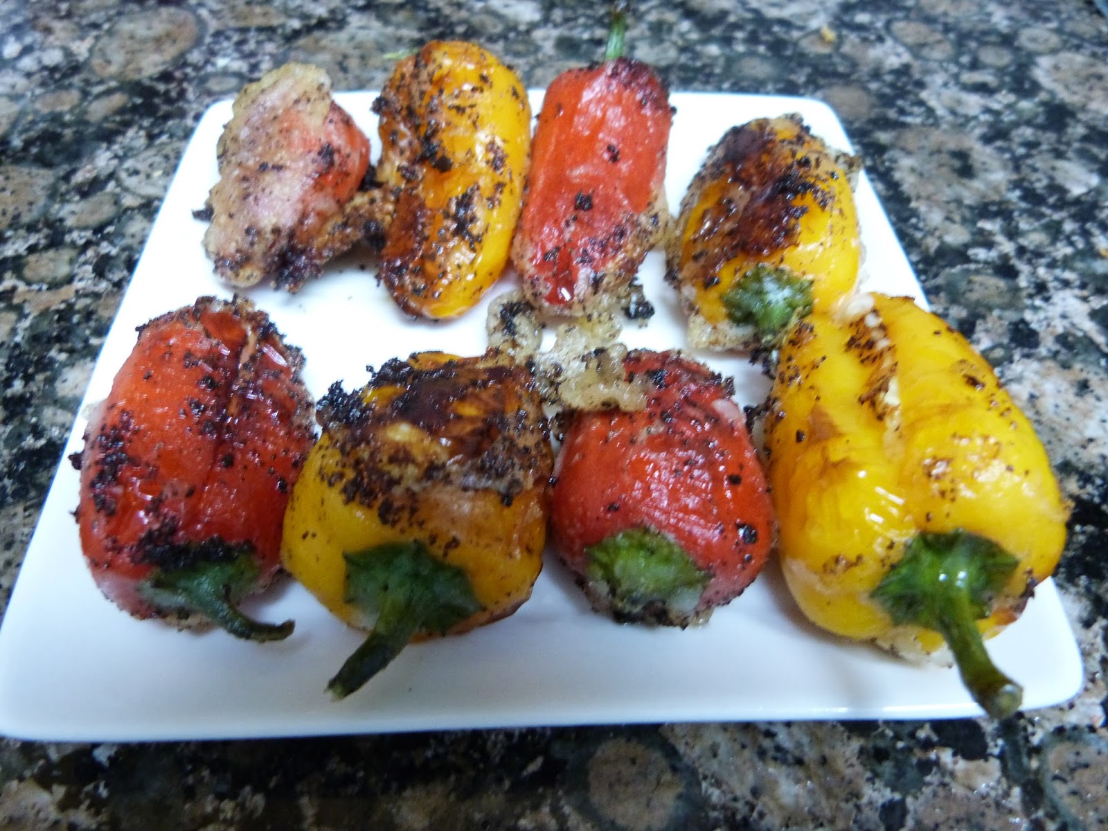 LA CUINA DE LA KA: MINI PIMIENTOS RELLENOS EN TEMPURA