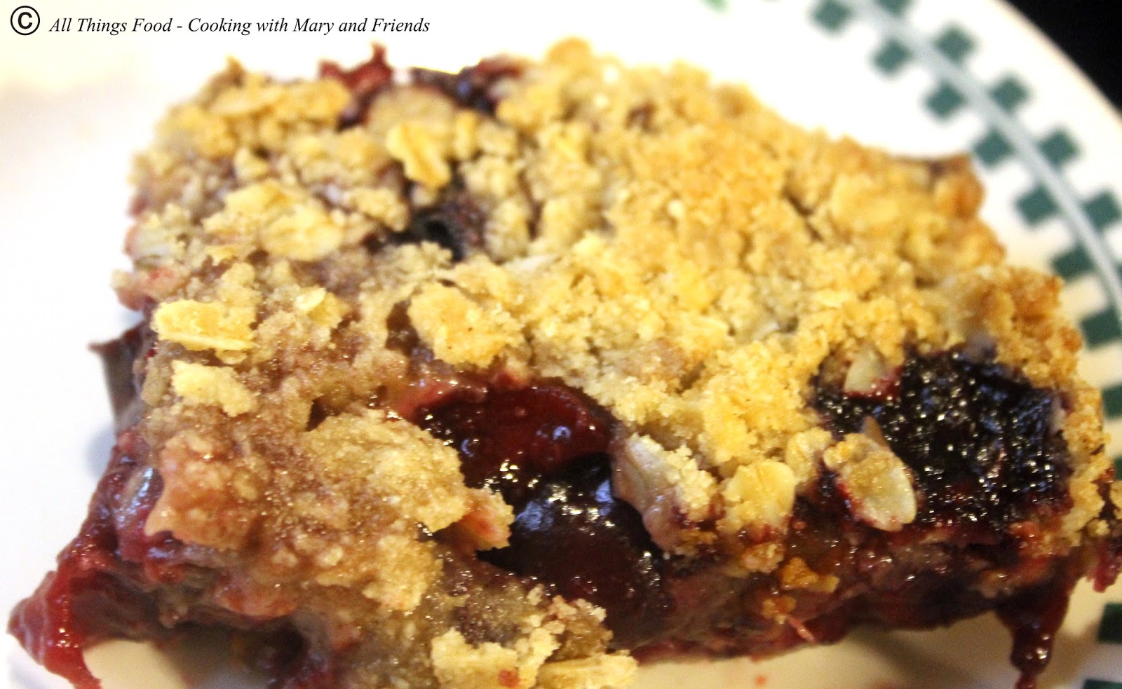 Cooking With Mary and Friends: Cherry Crunch Dessert