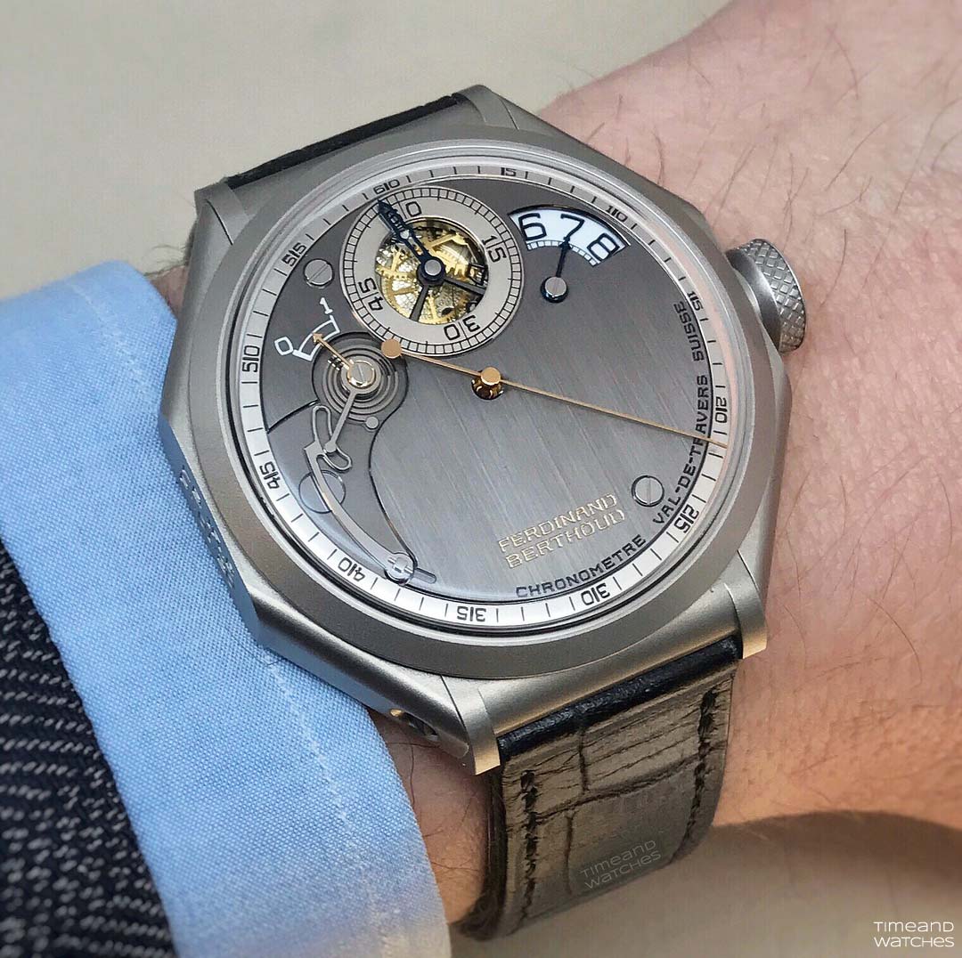 SIHH 2018: Ferdinand Berthoud - Chronomètre FB 1R.6-1 | Time and ...