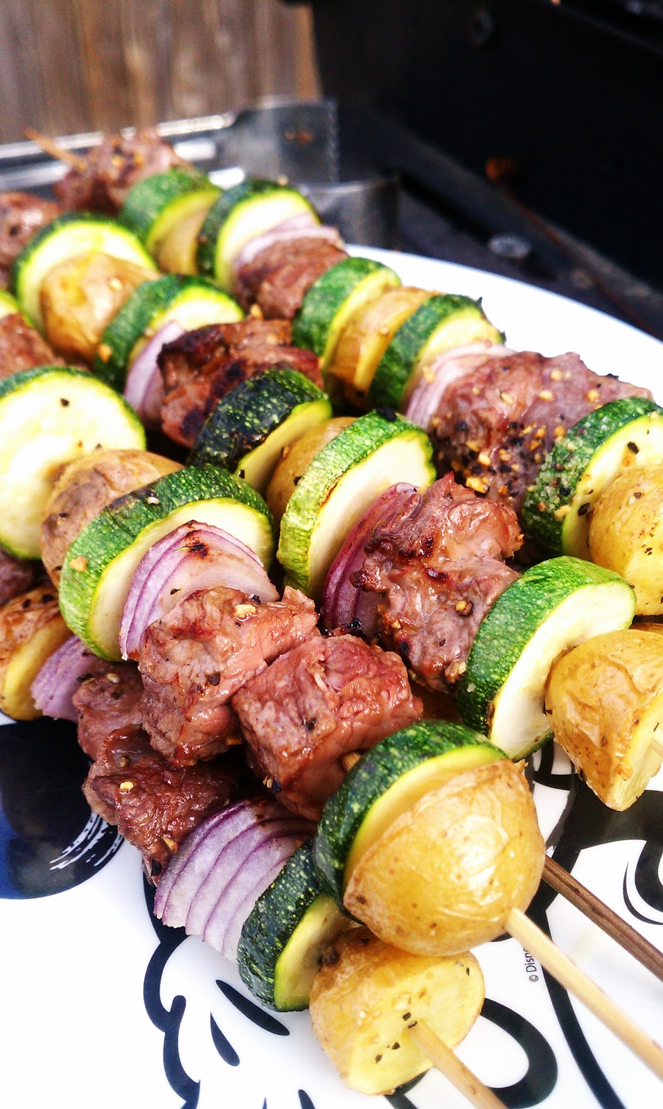 Doggie At The Dinner Table: Simple Kebabs