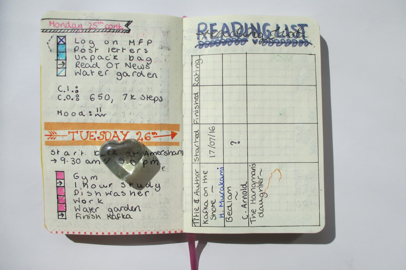 Practically Pretty: Adapted Bullet Journal Set Up