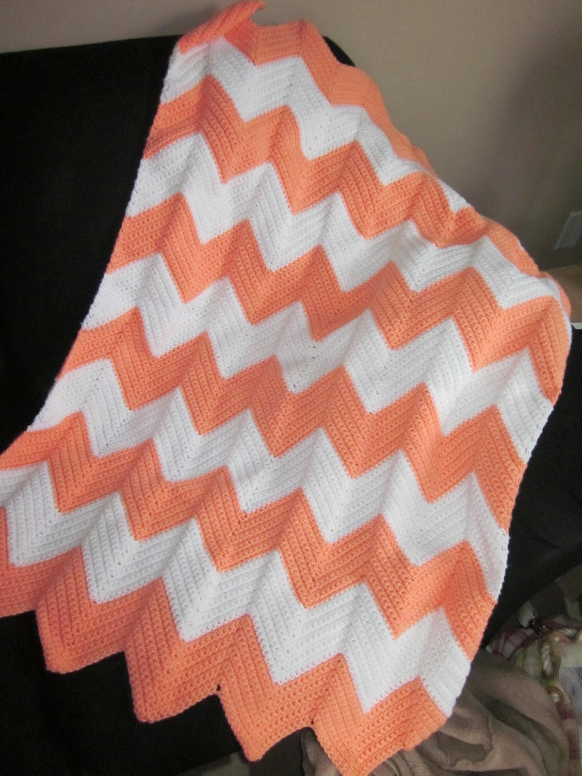 Chevron Crochet Baby Blanket Pattern at Donald Hammond blog