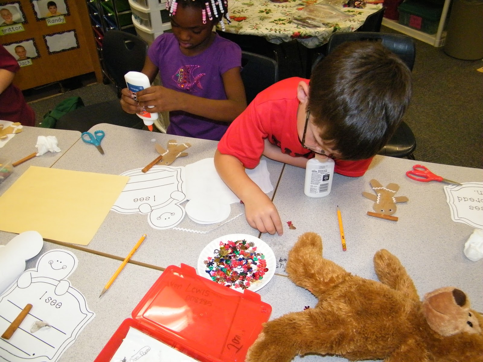 Adventures With Firsties: 5 senses with the Gingerbread Man