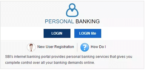 SBI PERSONAL BANKING