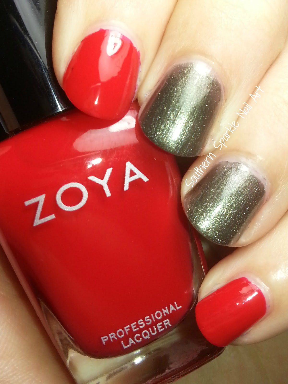 Southern Sparkle Nail Art