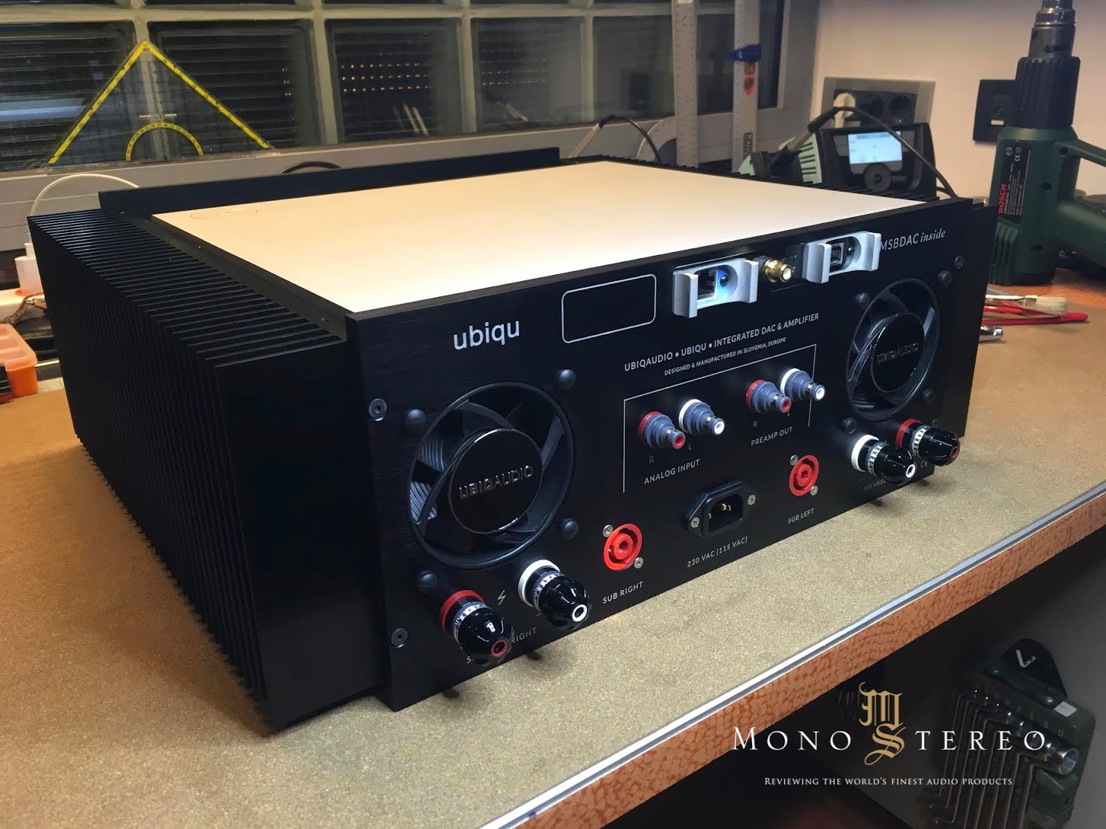 Ubiq Audio Ubiqu modular integrated amplifier – M & S | Ultimate High ...