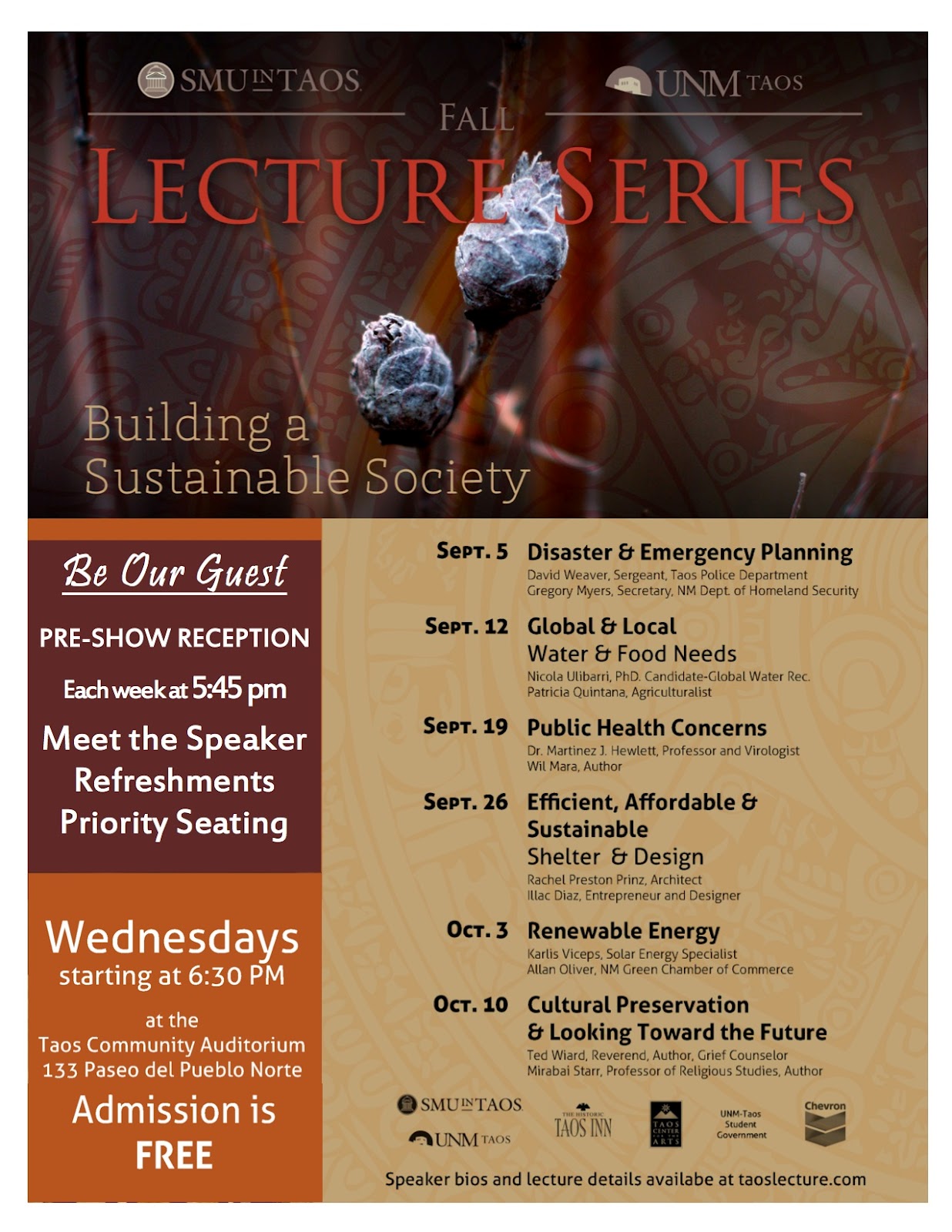 UNM Taos News & Information: Mirabai Starr and Ted Wiard to Speak