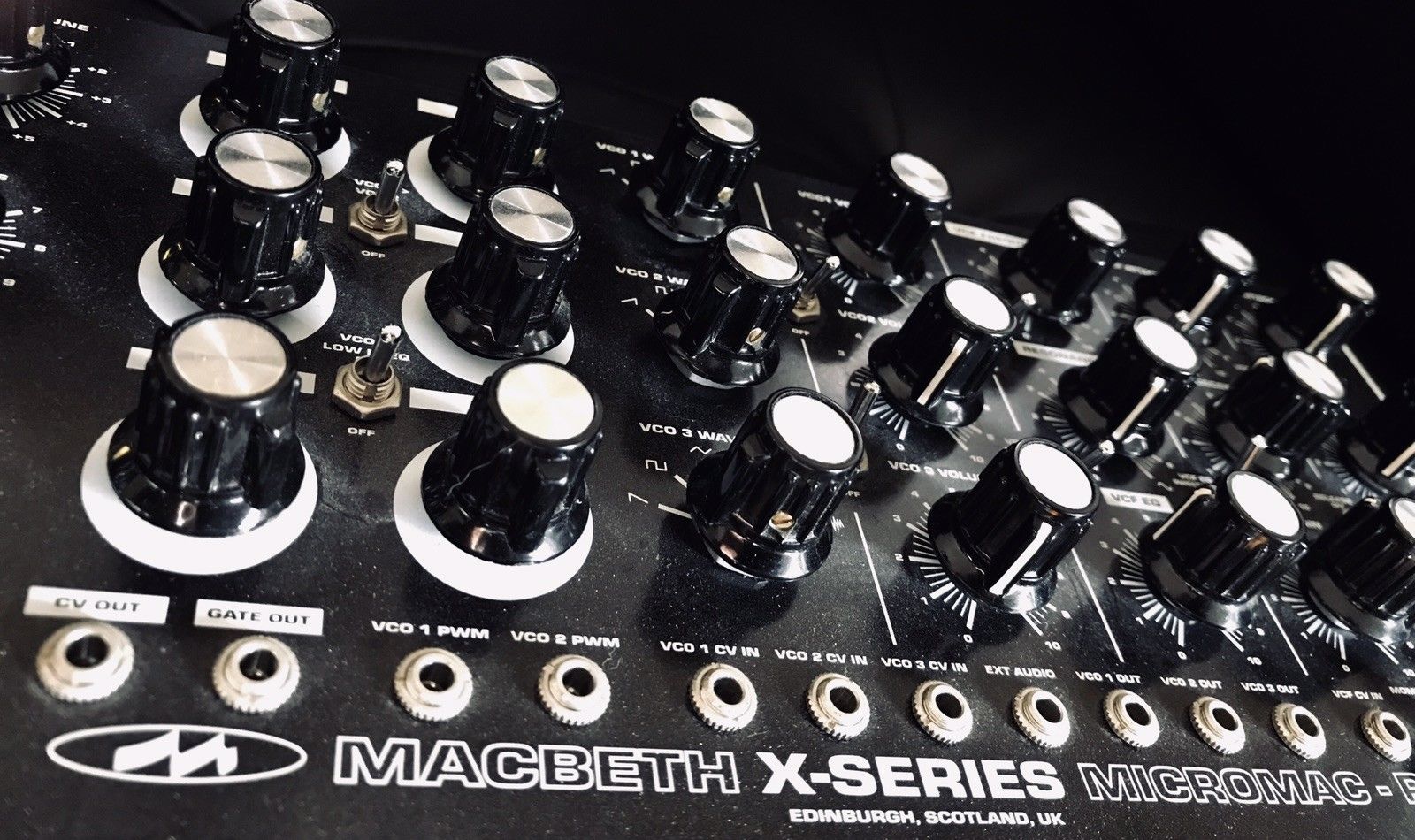 MATRIXSYNTH: MacBeth Micromac-R X-Series Analog Eurorack Synth Module