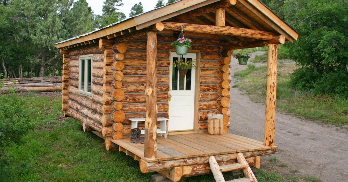 Coolest Cabins: Tiny House Log Cabin