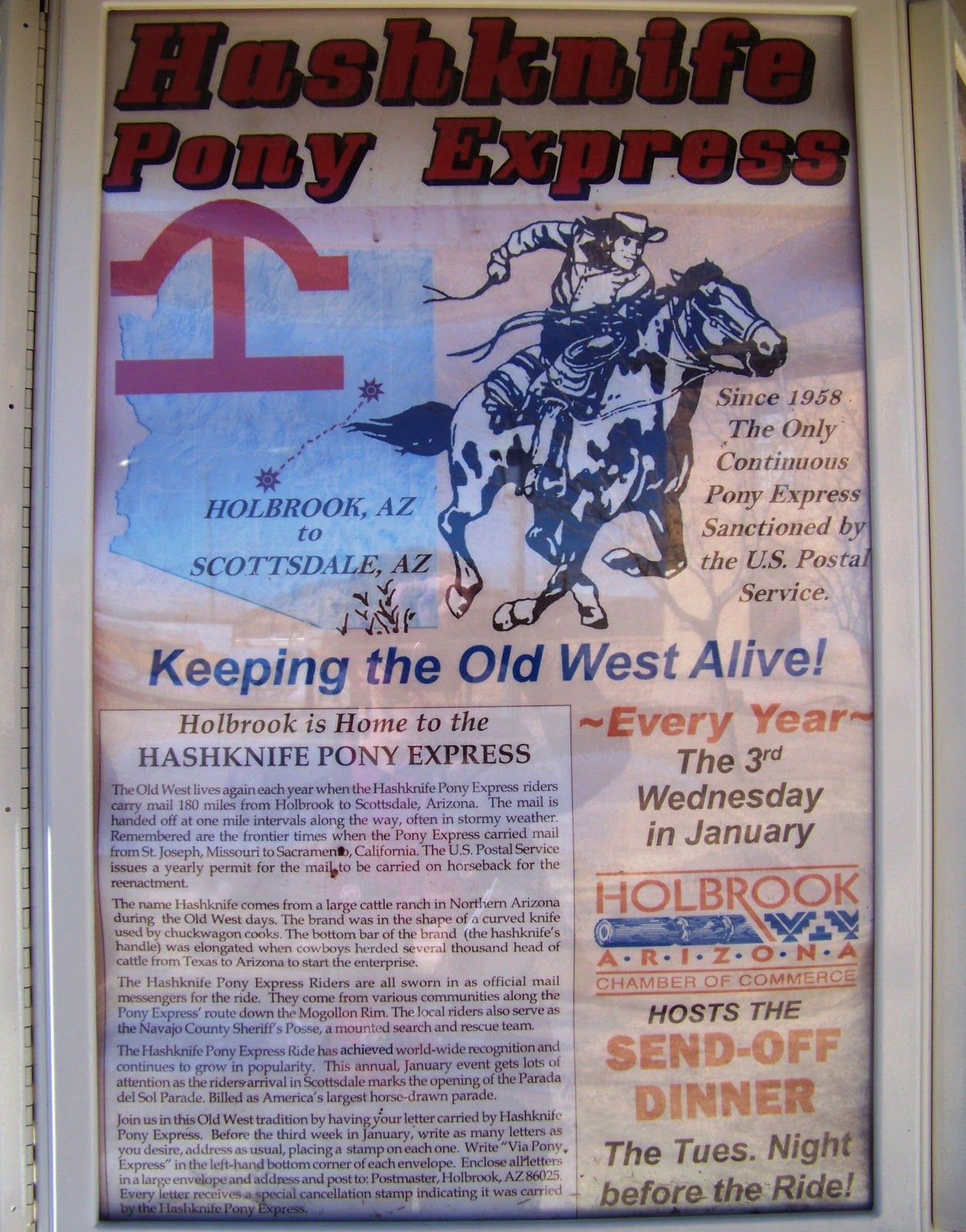 Fantastyk Voyage: The Hashknife Pony Express rides again!