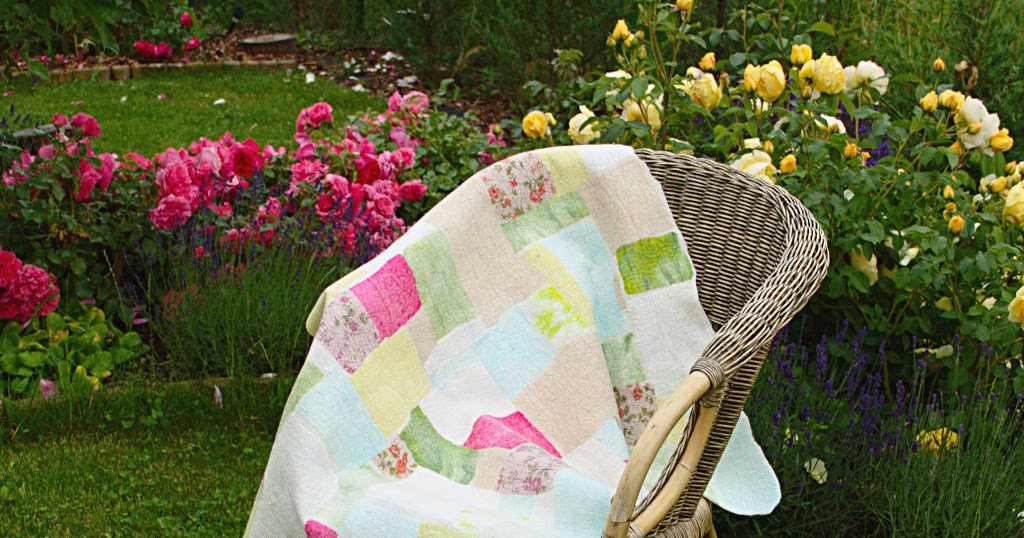Rasa Home: Nuno felted quilt tutorial
