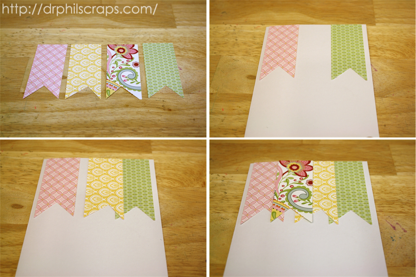 Creating a Card with Scraps! | Bits of Paper