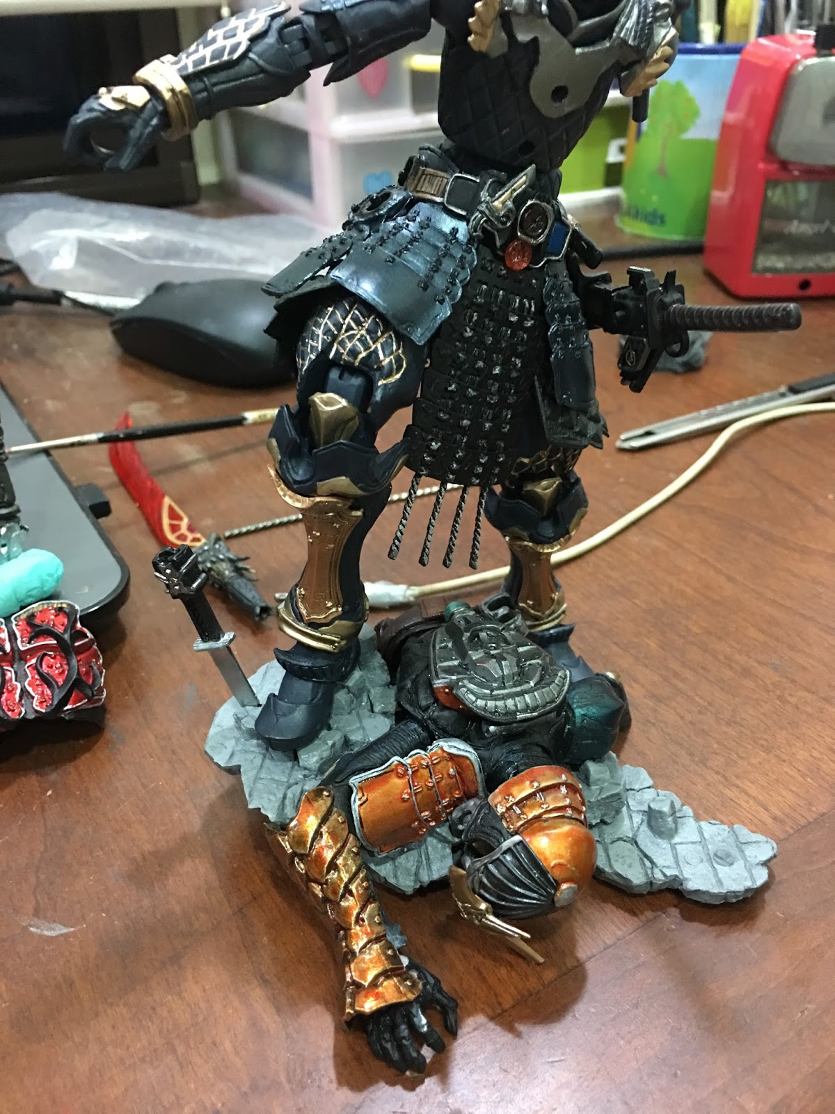 Kamen Rider World: Custom SIC Dark Gaim :D