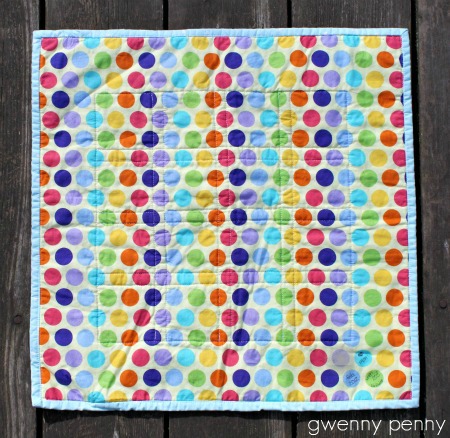 Gwenny Penny: Scrap Jar Stars Doll Quilt